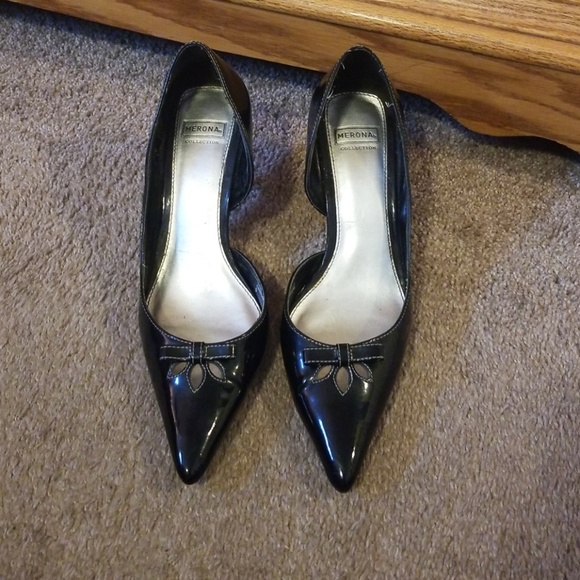 Merona | Shoes | Black Patent Heels | Poshmark